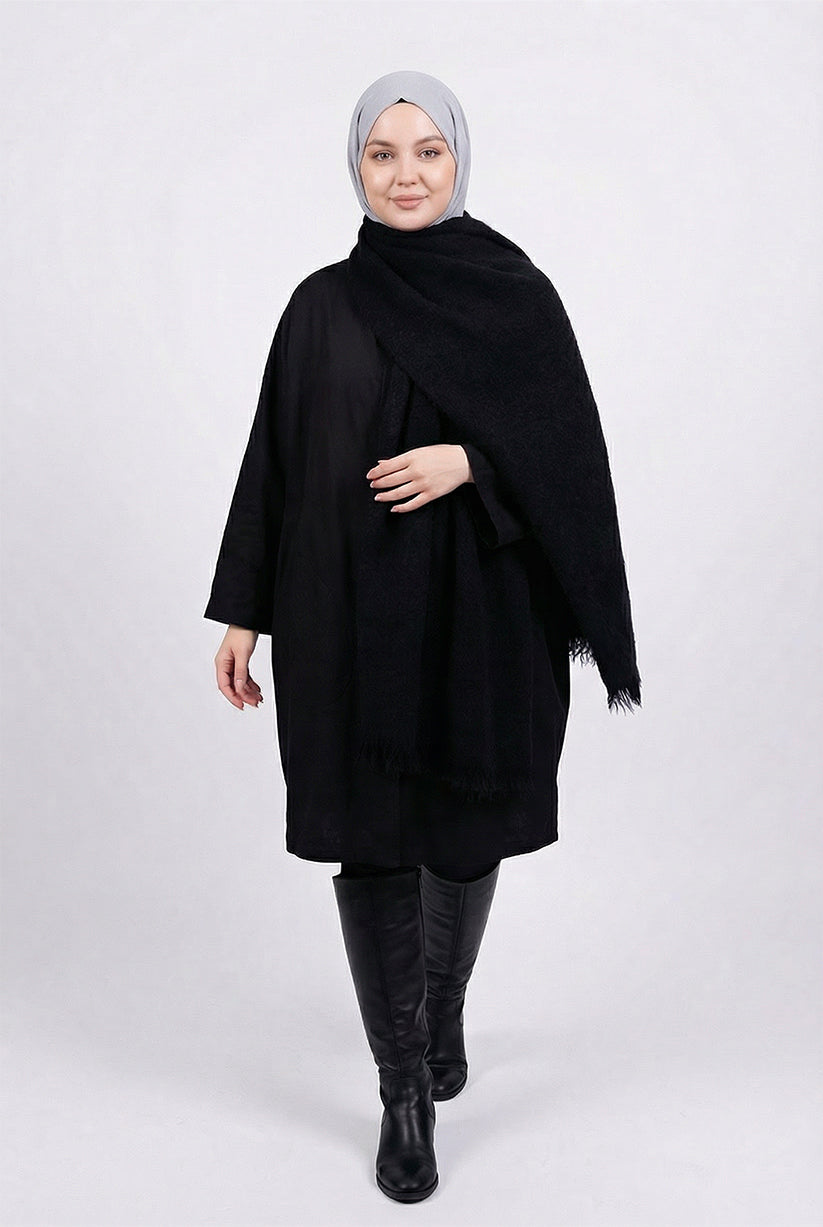 Black Velora Scarf – satr